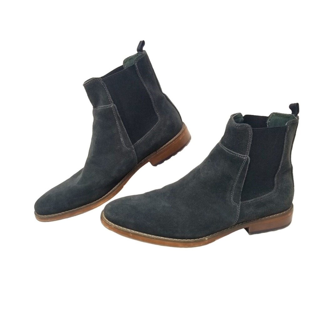 Todd Welsh Men’s Gray Suede Leather Chukka Ankle Boot… - Gem